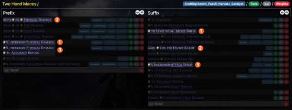 Path of Exile 2: Understanding Item Modifiers, Modifier Tiers and Item ...