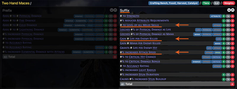 Path of Exile 2: Understanding Item Modifiers, Modifier Tiers and Item ...